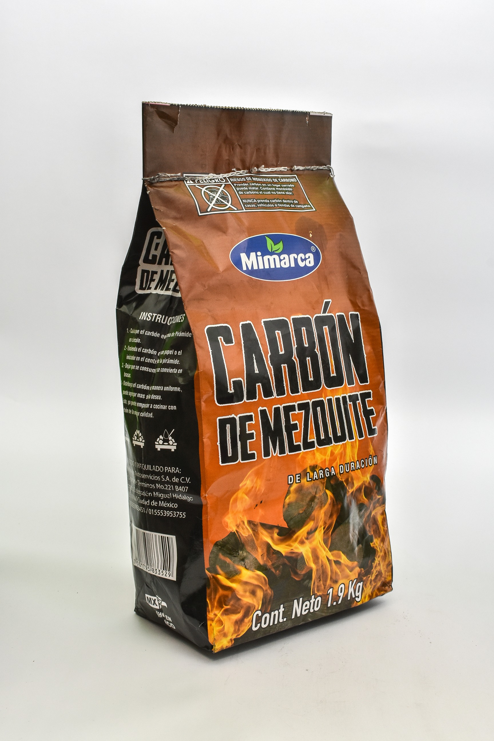 Bolsa De Carbon Mimarca 19kg